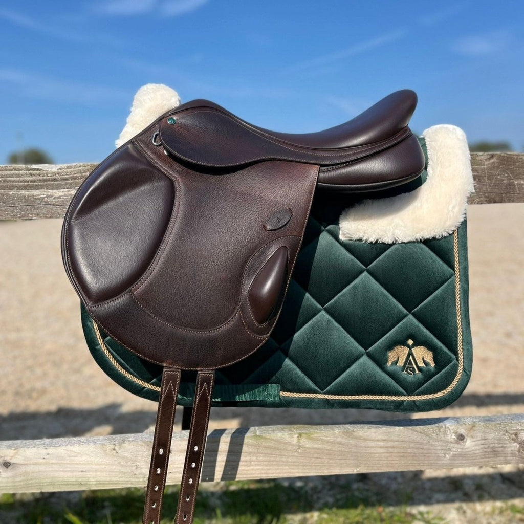 Arena Monoflap Jump *NEW* Brown 18" | Saddles Direct