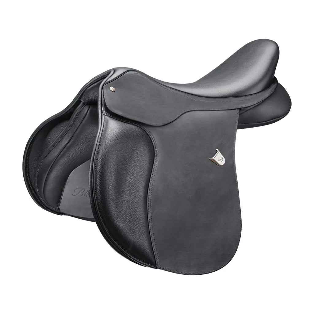 Bates All Purpose GP Square Cantle Heritage Black 17" ADJ | Saddles Direct