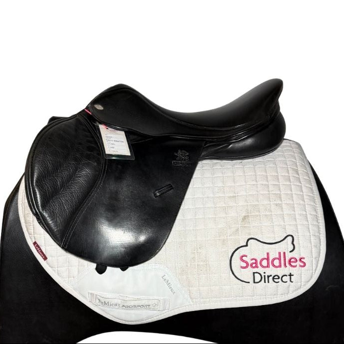 Fairfax Classic Jump Plain Flap MJP Black 17" ADJ | Saddles Direct