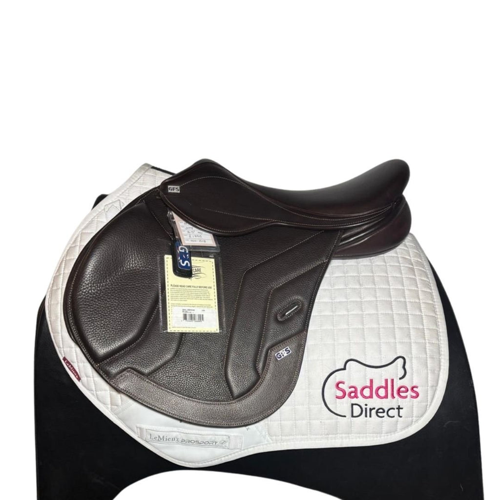 GFS Premier Jump Flat Seat *NEW* Brown 16.5" ADJ | Saddles Direct