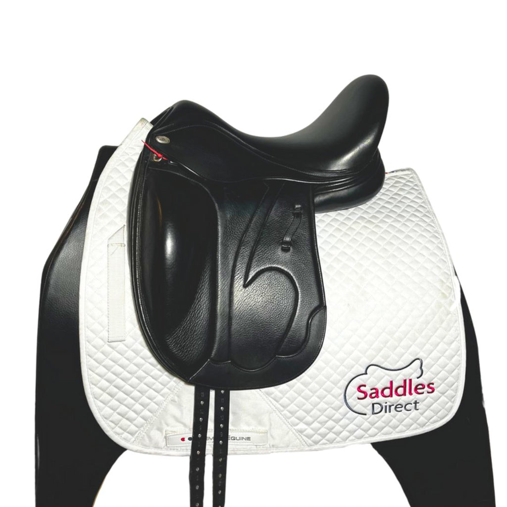 Harry Dabbs Platinum Grace Monoflap Dressage Black 17.5" MW | Saddles ...