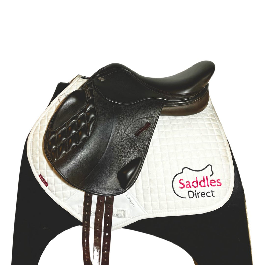 Harry Dabbs Platinum IB tree Jump Brown 17" MW | Saddles Direct