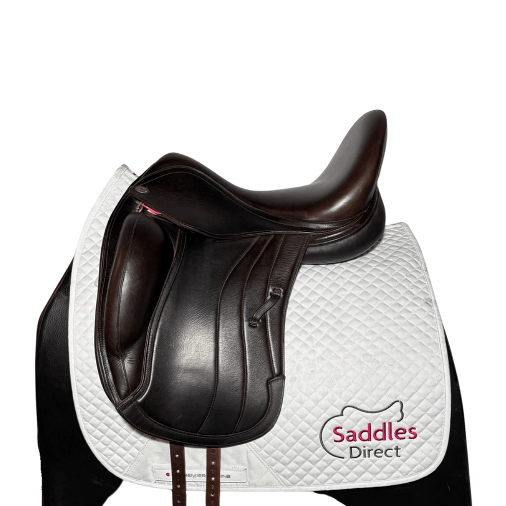 Harry Dabbs Platinum Mariella Monoflap Dressage Avant Tree Brown 18" W ...