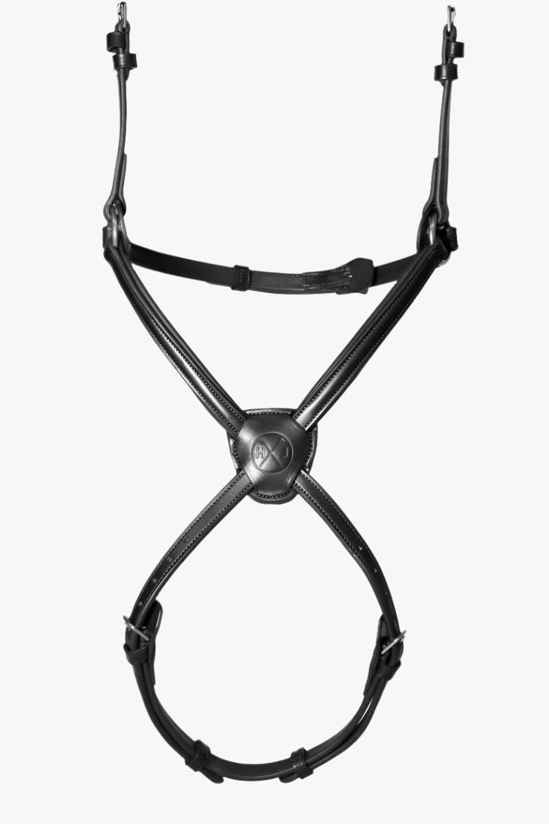 Henry James Saddlery Double Buckle Figure 8 Grackle Noseband | Saddles ...
