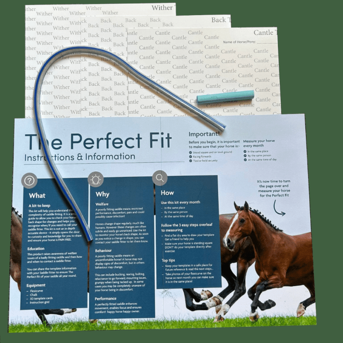 #tag1# The Perfect Fit Kit - Saddles Direct